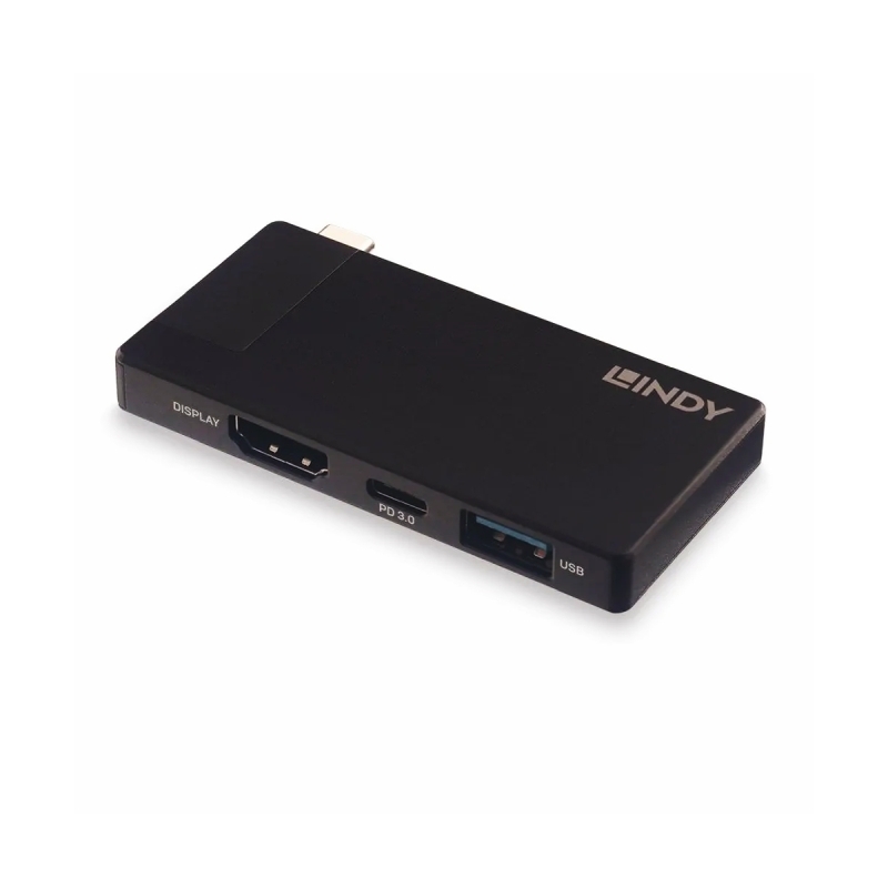 Lindy DST-Micro USB-C Micro Dock (4K HDMI | 100W Charging)
